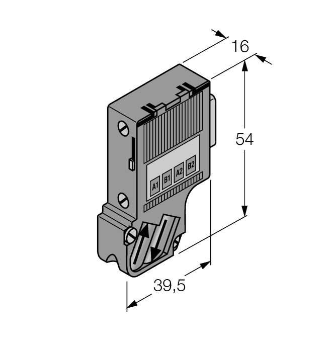 Sistem excom I/O - conector PROFIBUS RS485